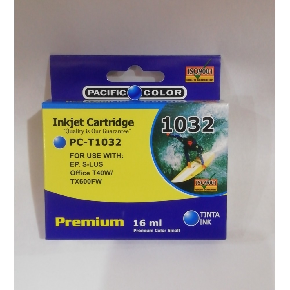 Cartucho de Tinta, Pacific-Color, PC-T1032